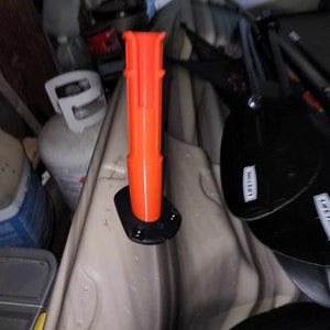 Kayak Fishing Pole Rod Holder for Scupper Hole on Sit-on-top Kayaks ...