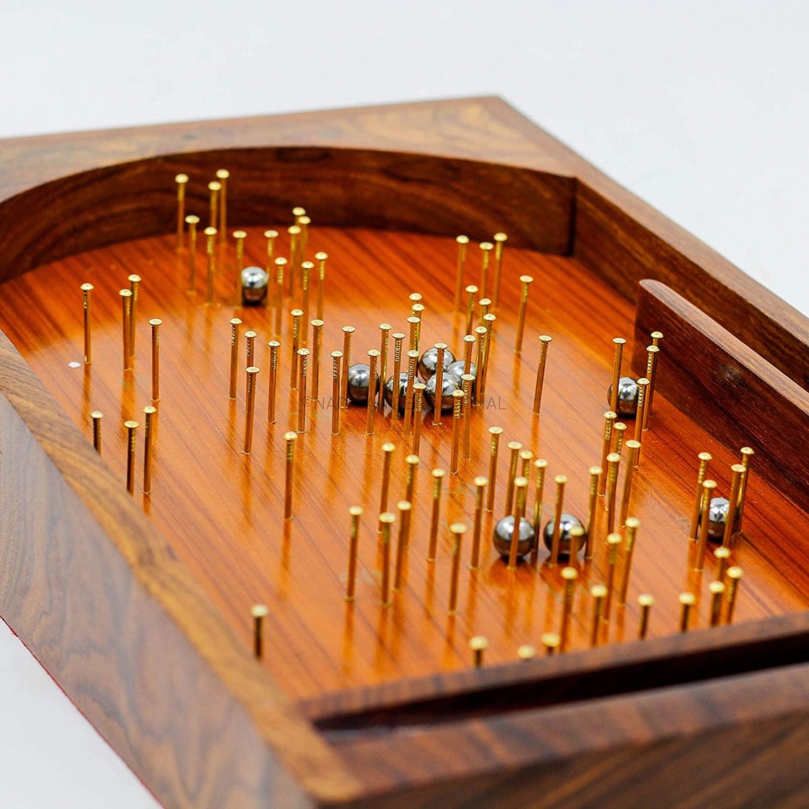 Personalized Handmade Wooden Pinball Game Traditional Wooden Craft ...