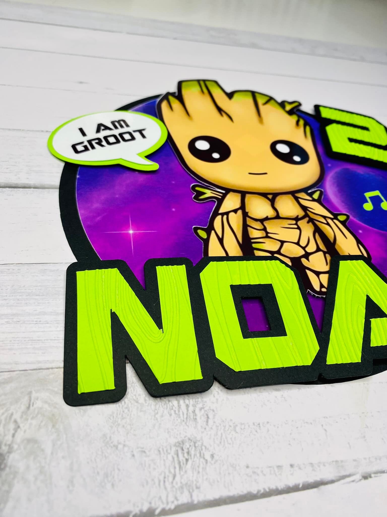 Baby Groot Groot Cake Topper Groot Birthday Groot - Etsy UK