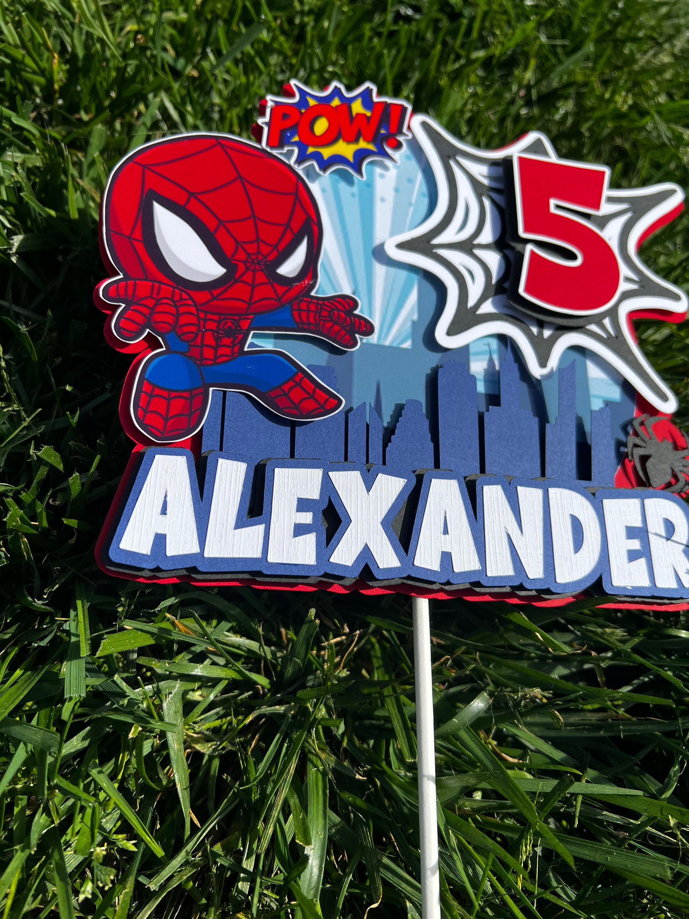 Spidey Cake Topper Spidey and His Amazing Friendscustom Cake - Etsy Canada