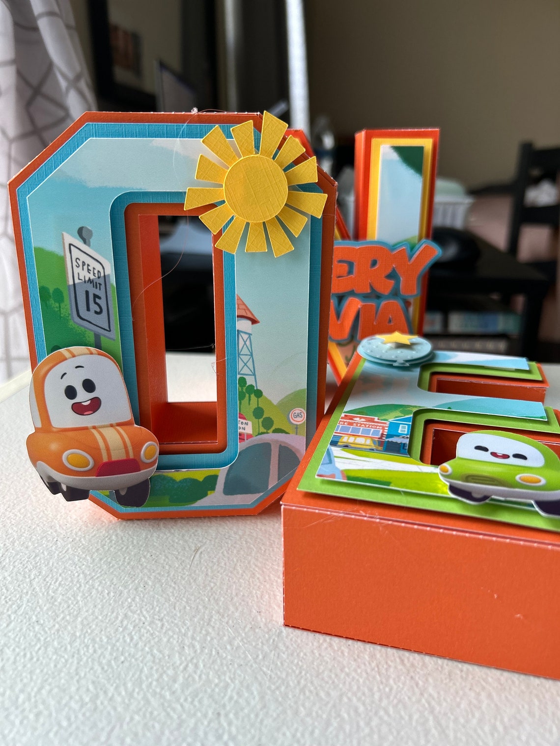 Go! Go! Cory Carson 3D Letter, Go! Go! Cory Carson Party Decor, Go! Go ...