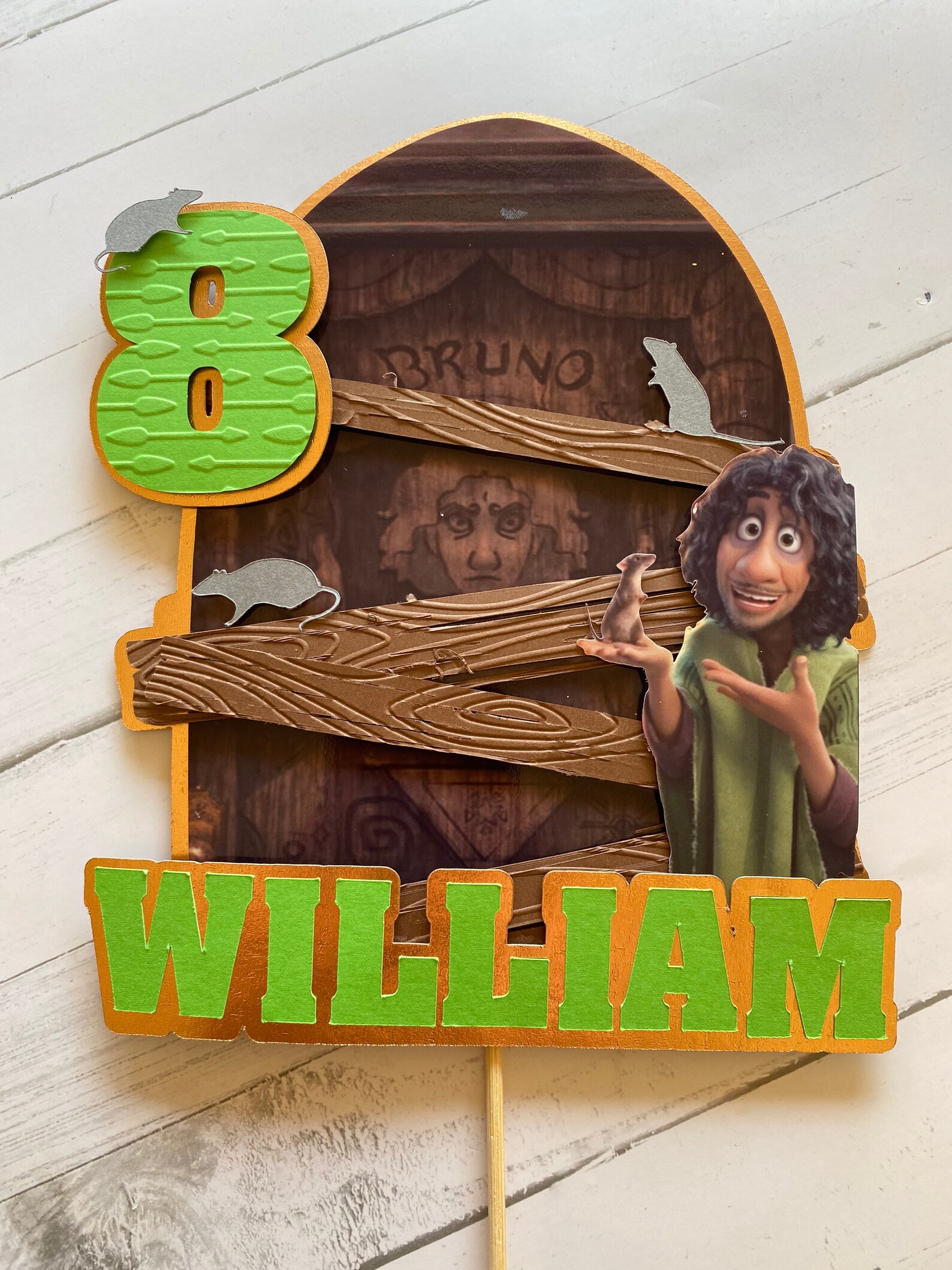 We Don't Talk About Bruno| Encanto Inspired Cake Topper| Familia ...