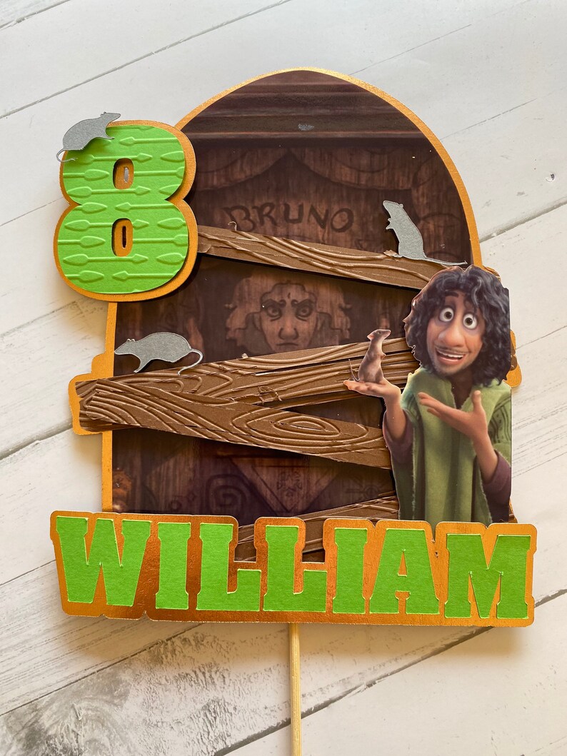 We Don't Talk About Bruno Encanto Inspired Cake Topper - Etsy Canada