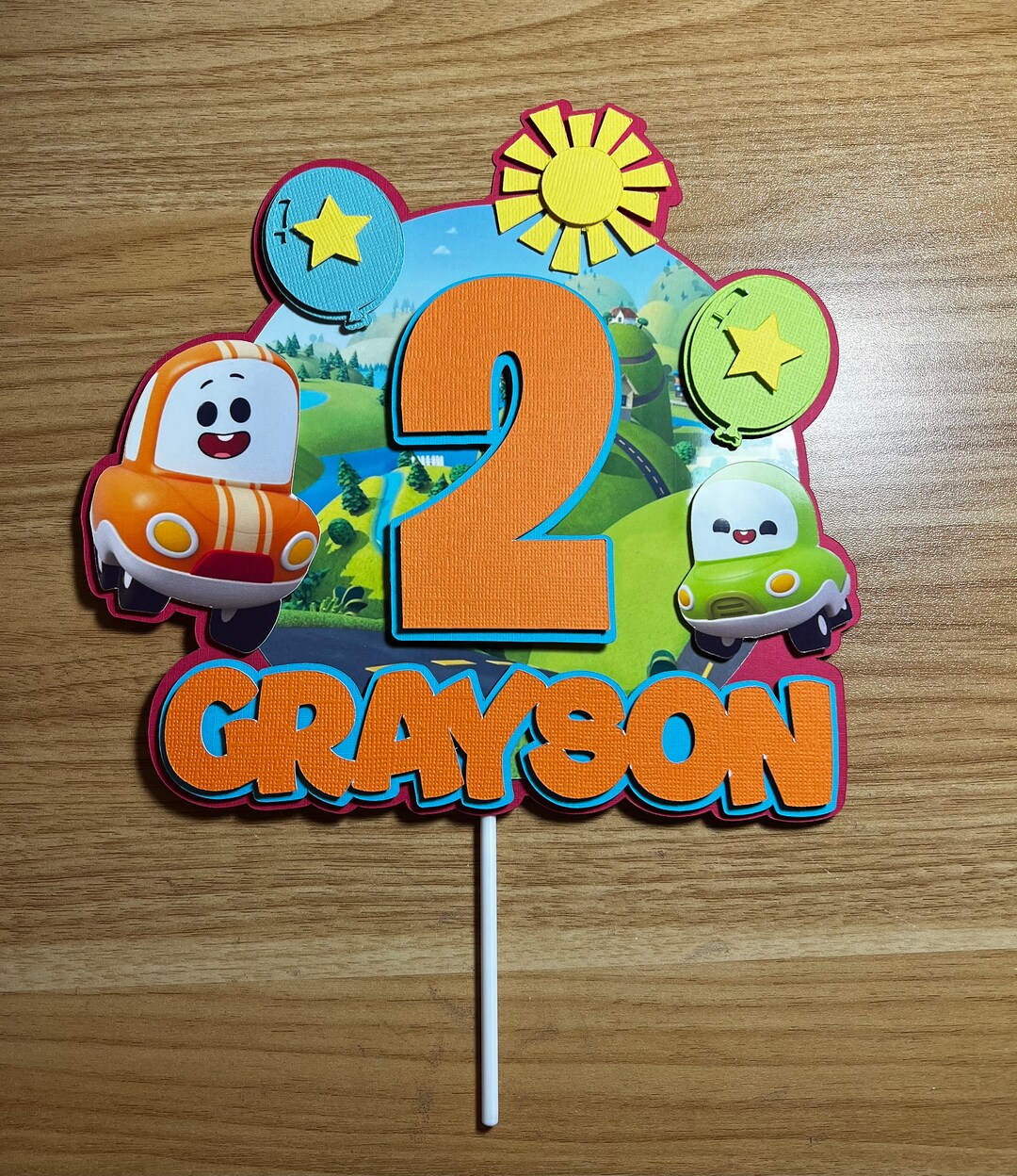 Go! Go! Cory Carson Cake Topper - Etsy