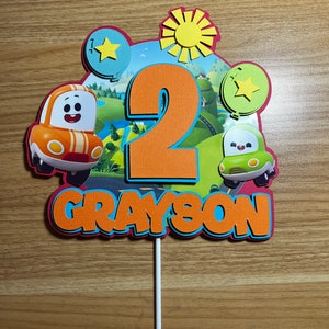 Go! Go! Cory Carson Cake Topper - Etsy