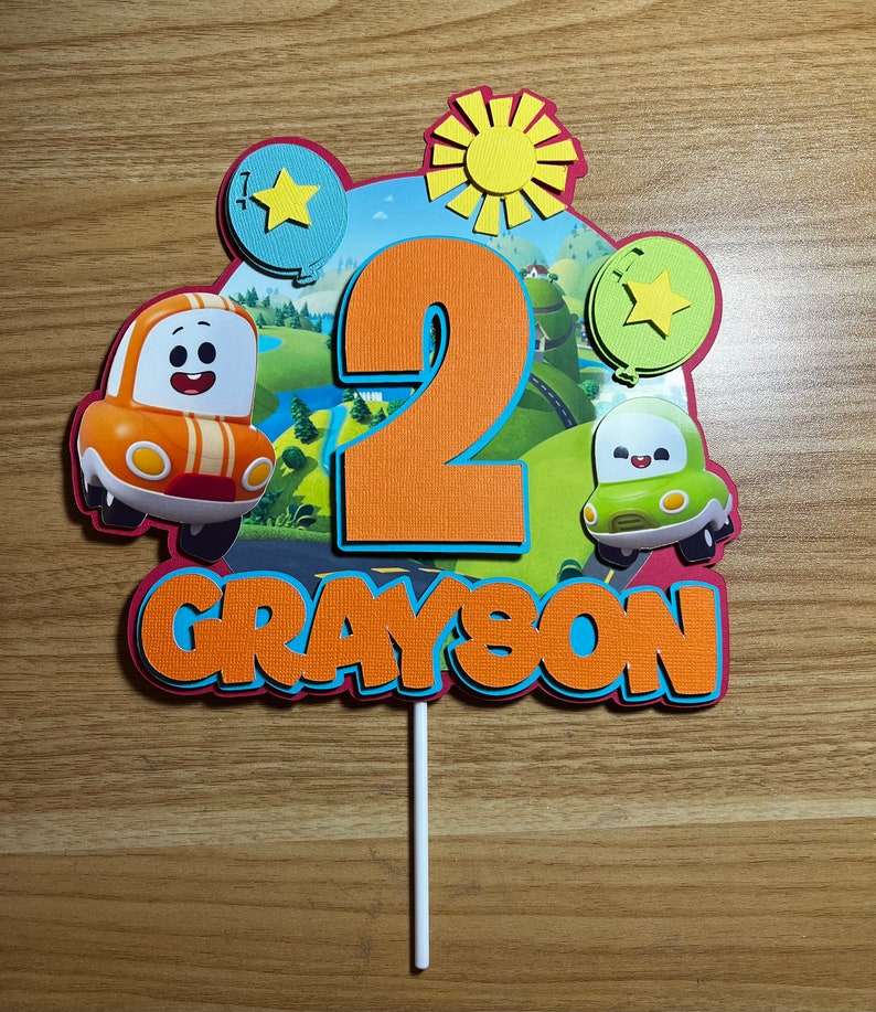 Go! Go! Cory Carson Cake Topper - Etsy