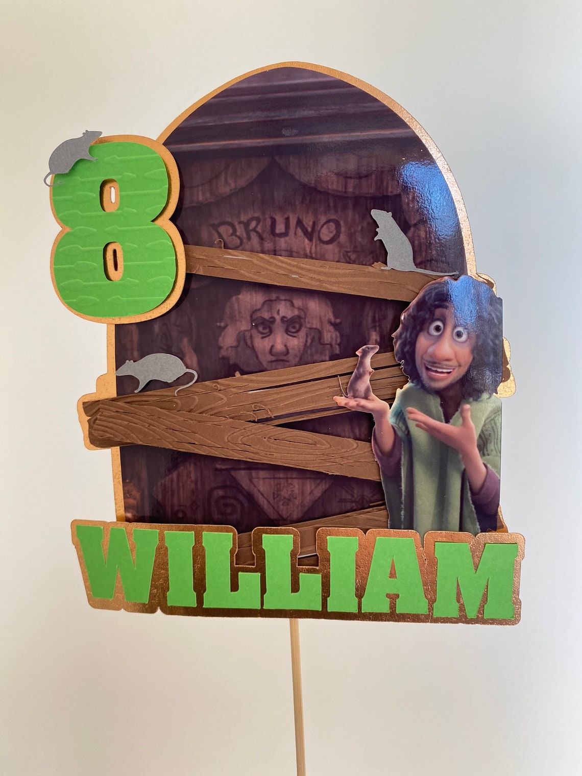 We Don't Talk About Bruno Encanto Inspired Cake Topper - Etsy Canada