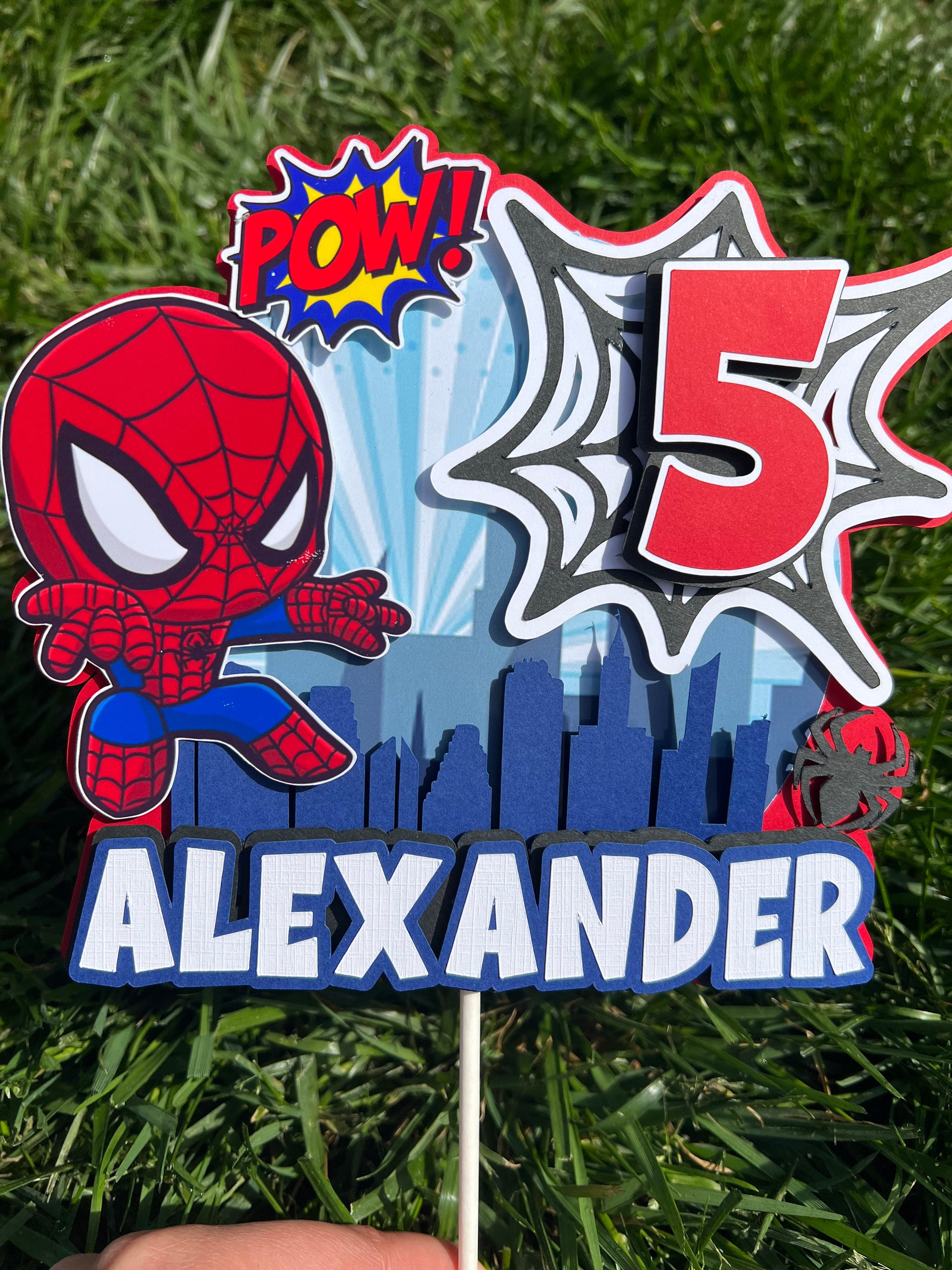 Spidey Cake Topper Spidey and His Amazing Friendscustom Cake - Etsy Canada