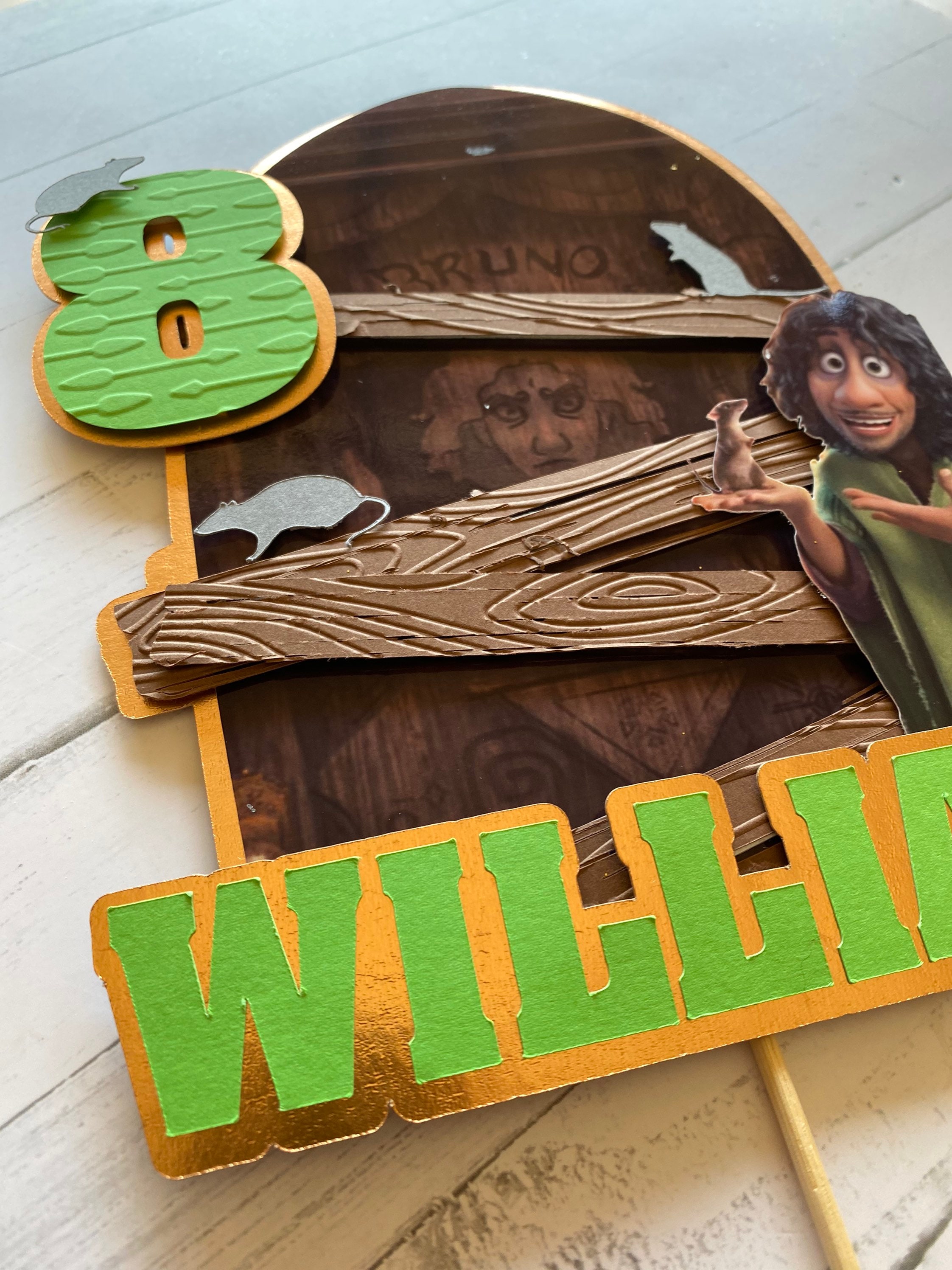 We Don't Talk About Bruno Encanto Inspired Cake Topper - Etsy Canada