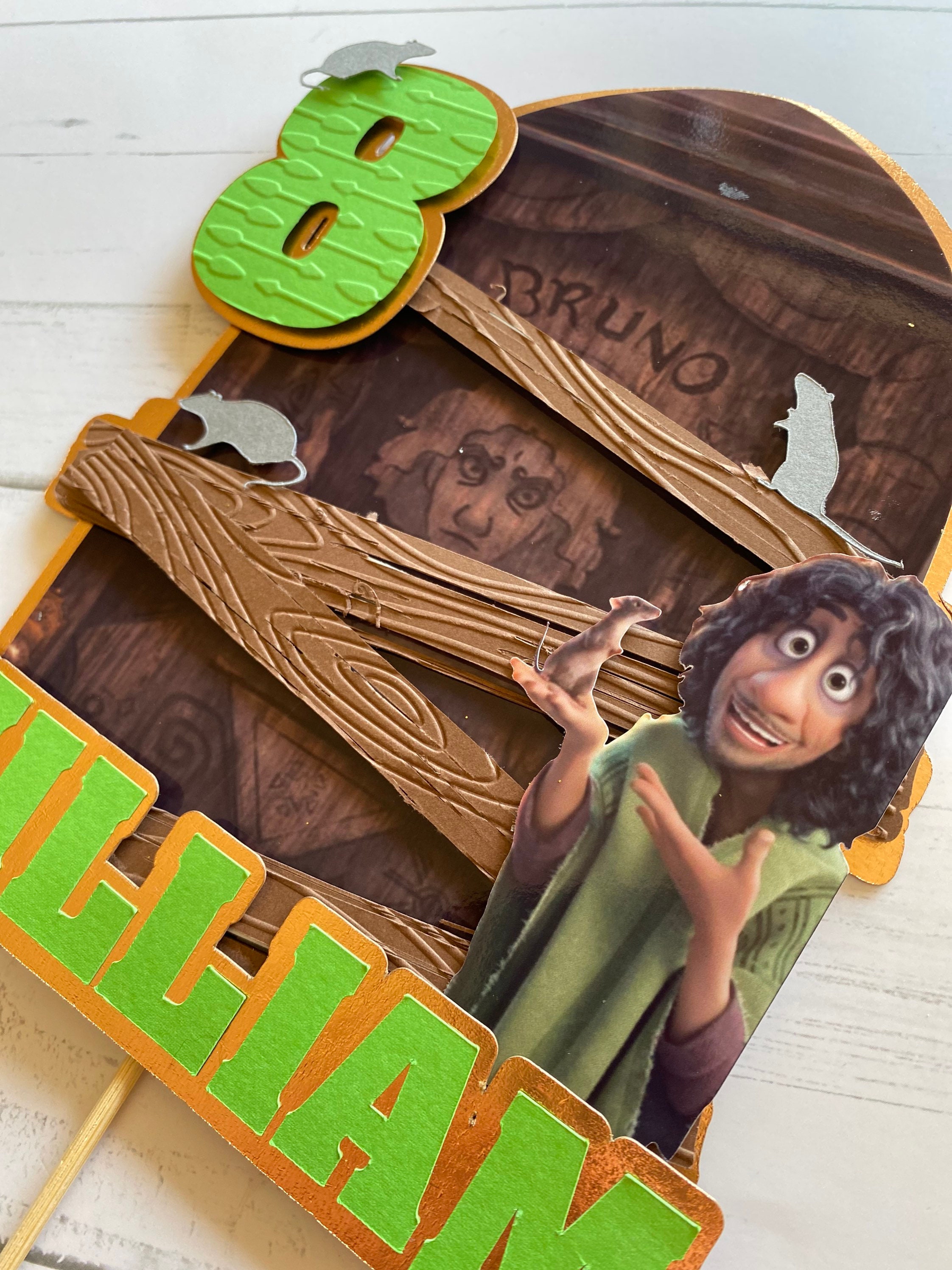 We Don't Talk About Bruno Encanto Inspired Cake Topper - Etsy Canada