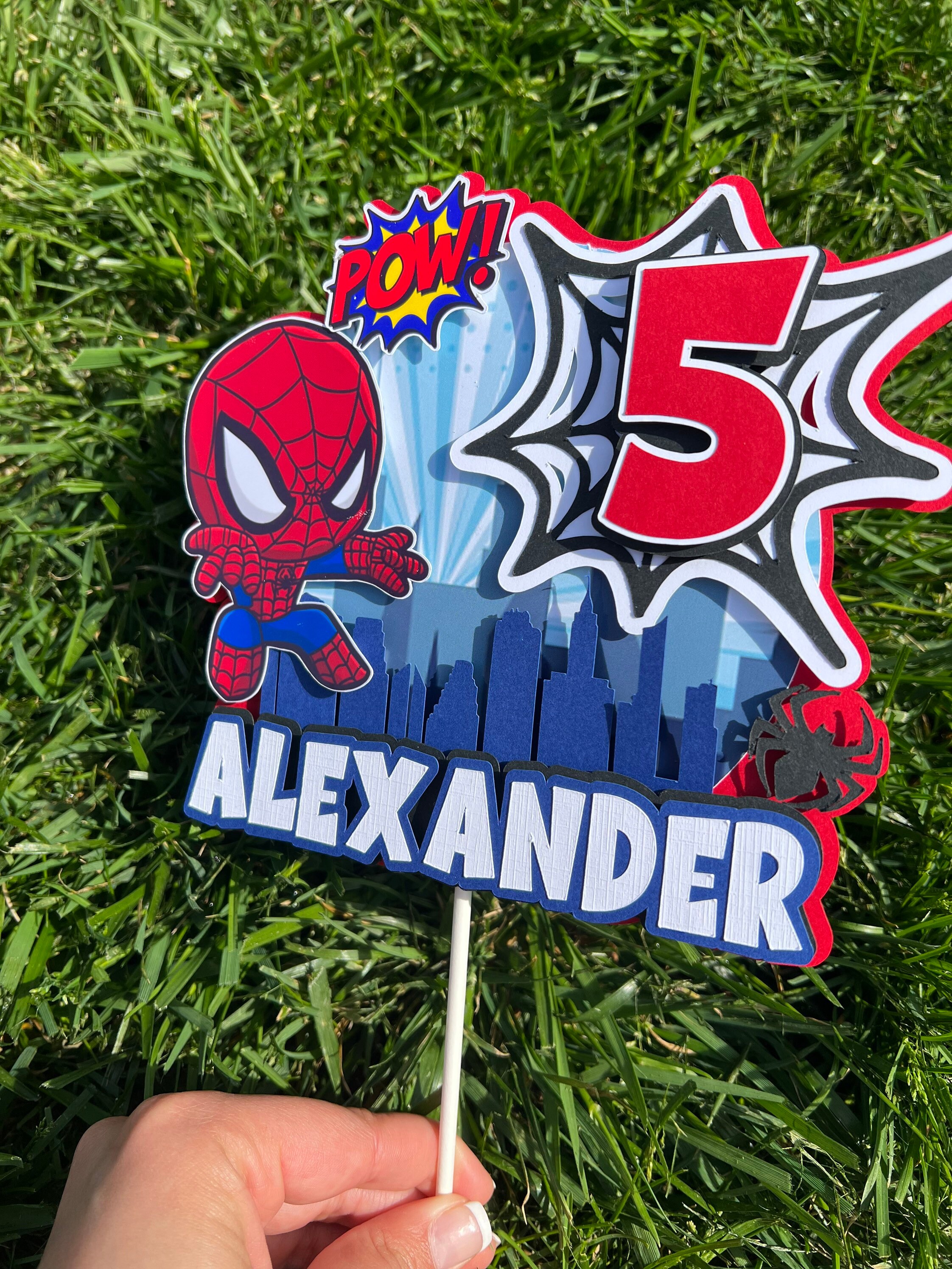 Spidey Cake Topper Spidey and His Amazing Friendscustom Cake - Etsy Canada