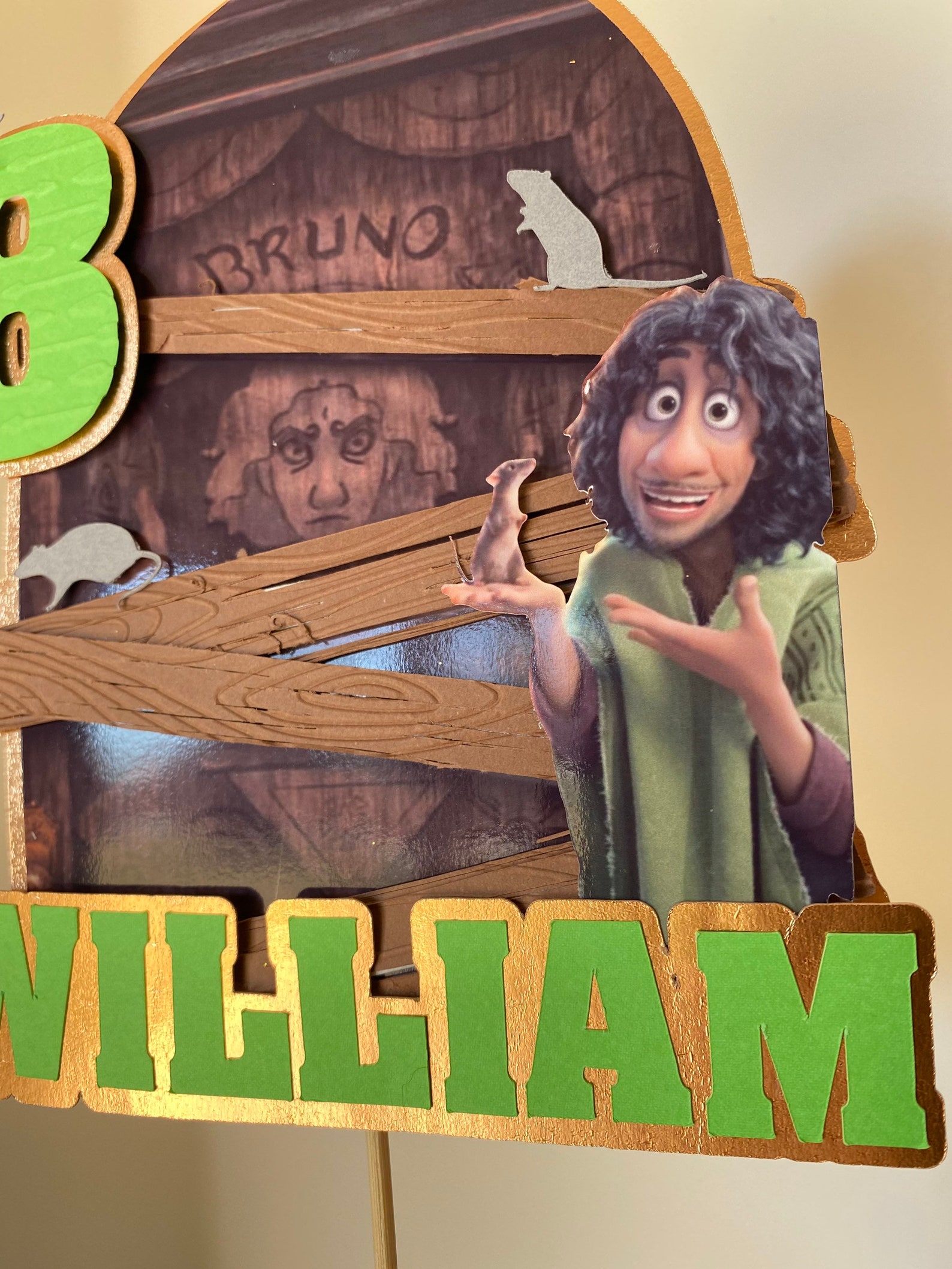 We Don't Talk About Bruno Encanto Inspired Cake Topper - Etsy Canada