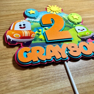 Go! Go! Cory Carson Cake Topper - Etsy