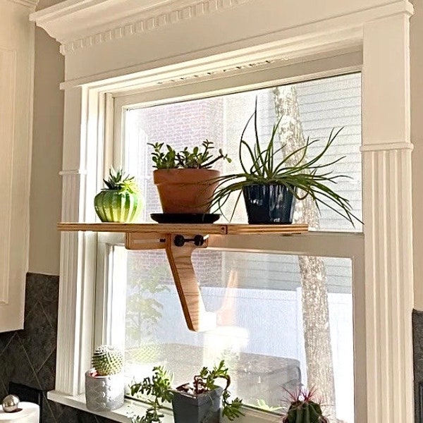 Window Ledge Plant Shelf - Etsy