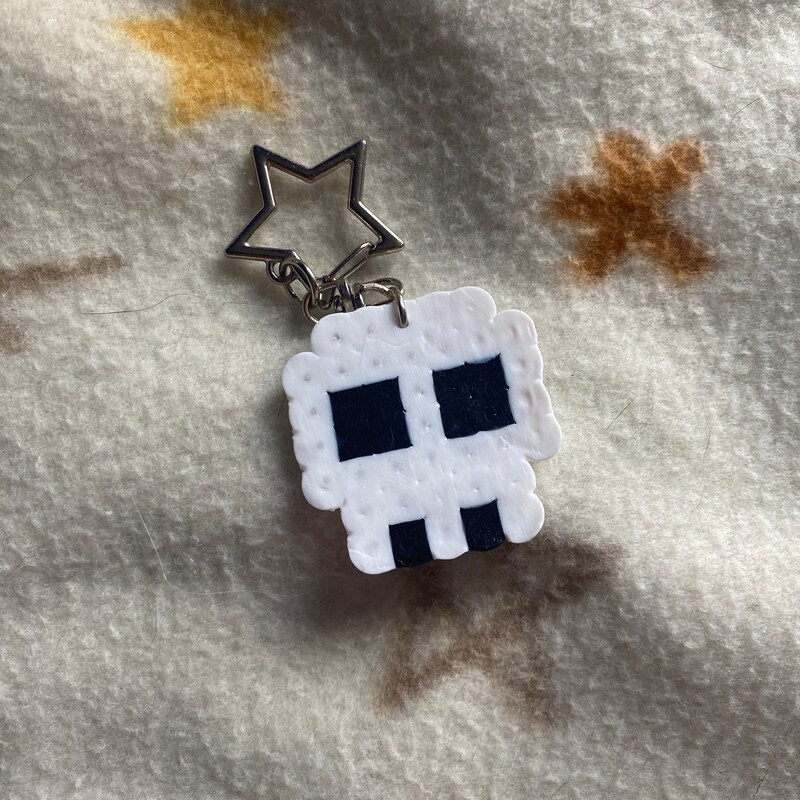 Perler Bead Skull - Etsy