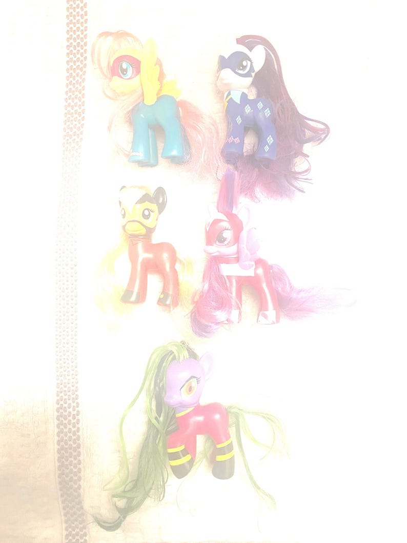 Super Hero Ponies Mlp Figure G4 - Etsy