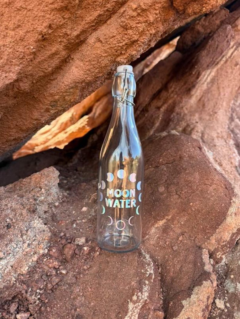 Moon Water Bottle - Etsy