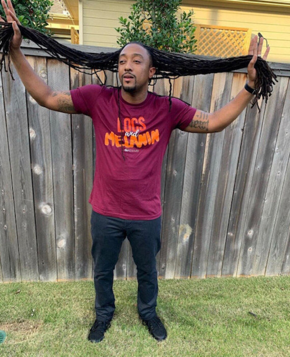 LOCS and MELANIN Dreadlocks Shirt Loc Shirt, Black Woman Shirt, Loc ...
