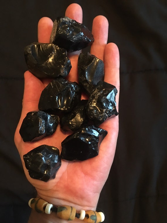 Obsidian Raw Chunks - Etsy