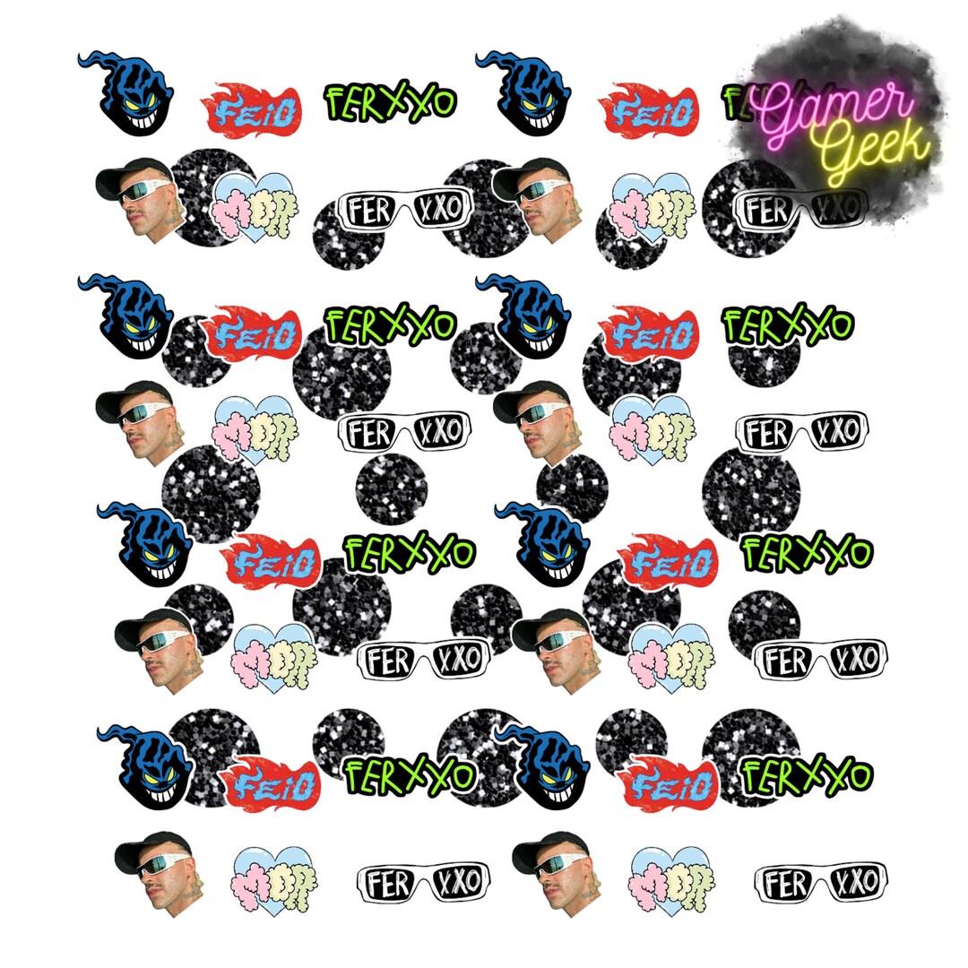 Feid Ferxxo Table Confetti Party Decorations Different Colors - Etsy