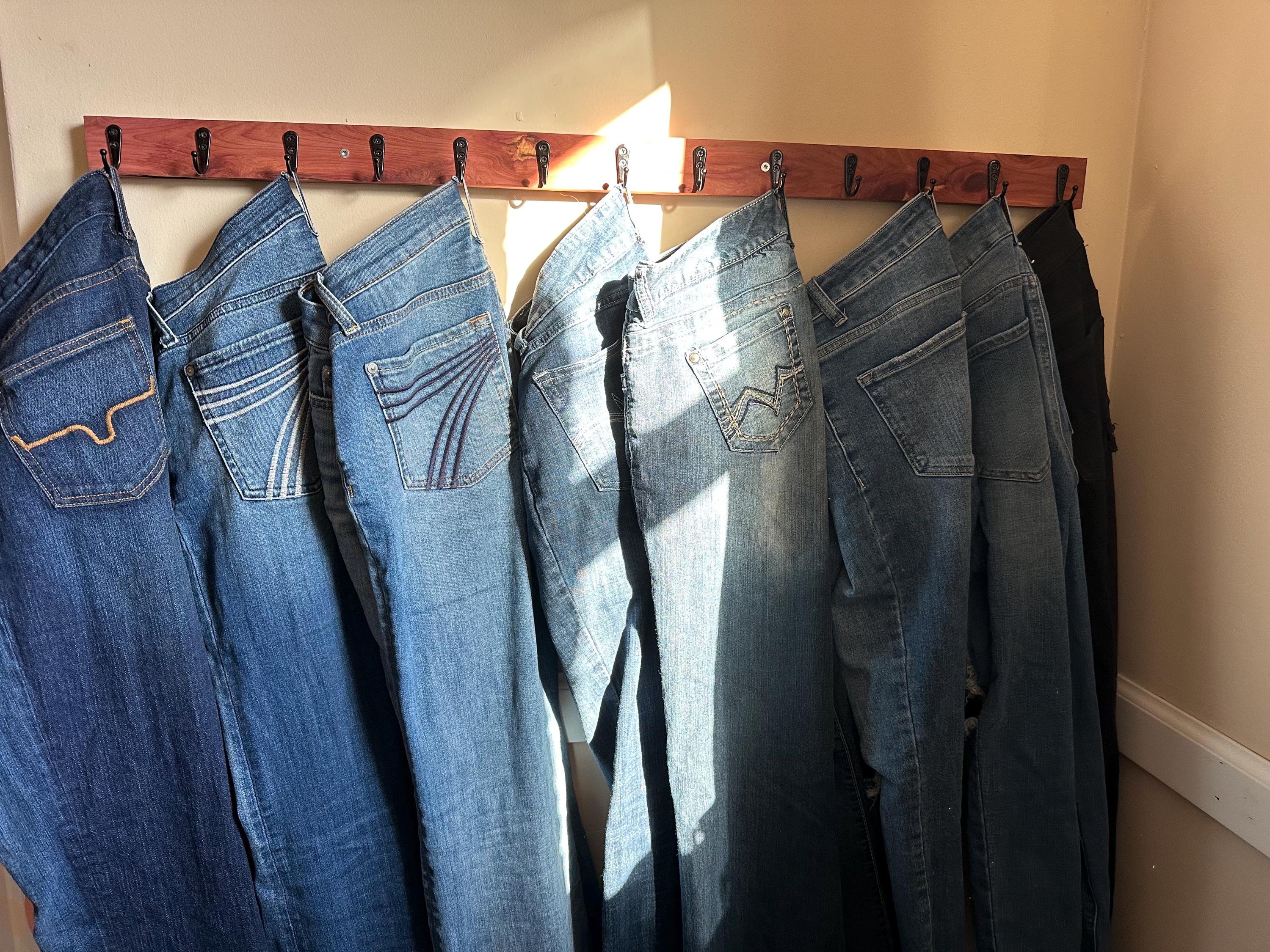 Eastern Red Cedar Jeans Rack - Etsy
