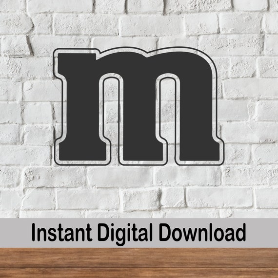 Lowercase Letter M Svg Alphabet Letter M Svg Letter M - Etsy Canada
