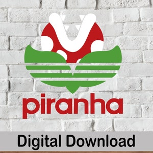 Piranha Vector, SVG and PNG Files, 3 Layers - Etsy