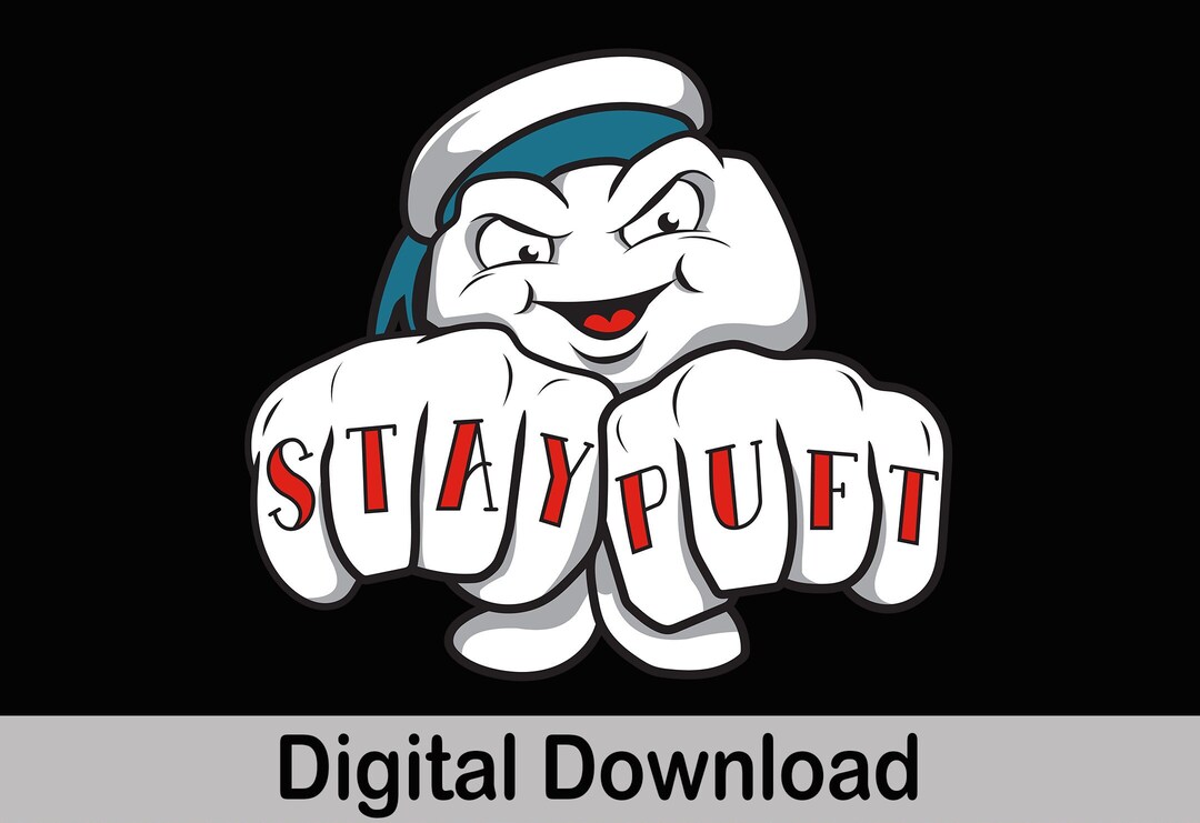 Stay Puft Marshmallows Cut Files, SVG and PNG Files, 80's Movies. - Etsy