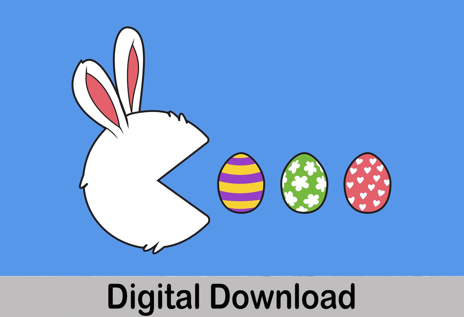 Happy Easter Design, SVG and PNG Files, Easy Layers, Cricut Cut File ...