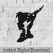 Peter Pan Silhouette Svg , Instant Download, Fairy Svg, Fairy Clipart ...
