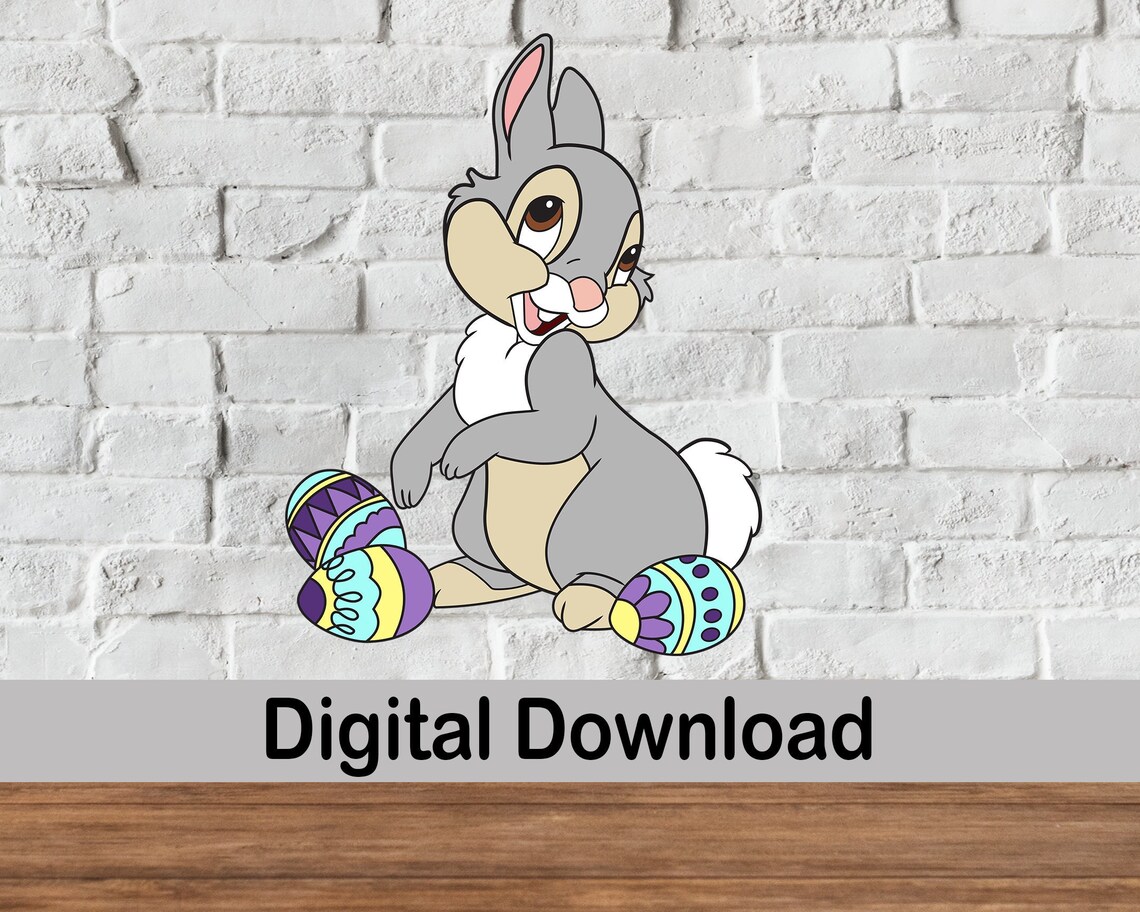 Easter Bunny Svg Easter Svg Cute Easter Bunny Svg Digital - Etsy