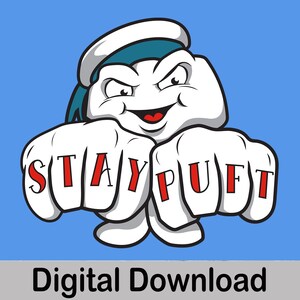 Stay Puft Marshmallows Cut Files, SVG and PNG Files, 80's Movies. - Etsy