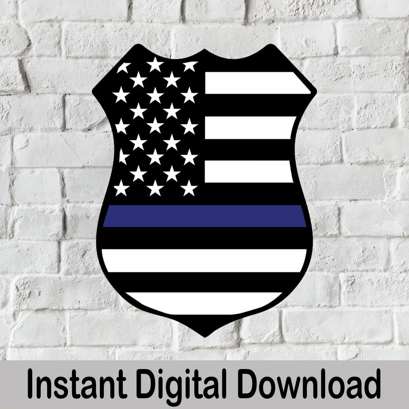 Layered Police Art Svg - Etsy
