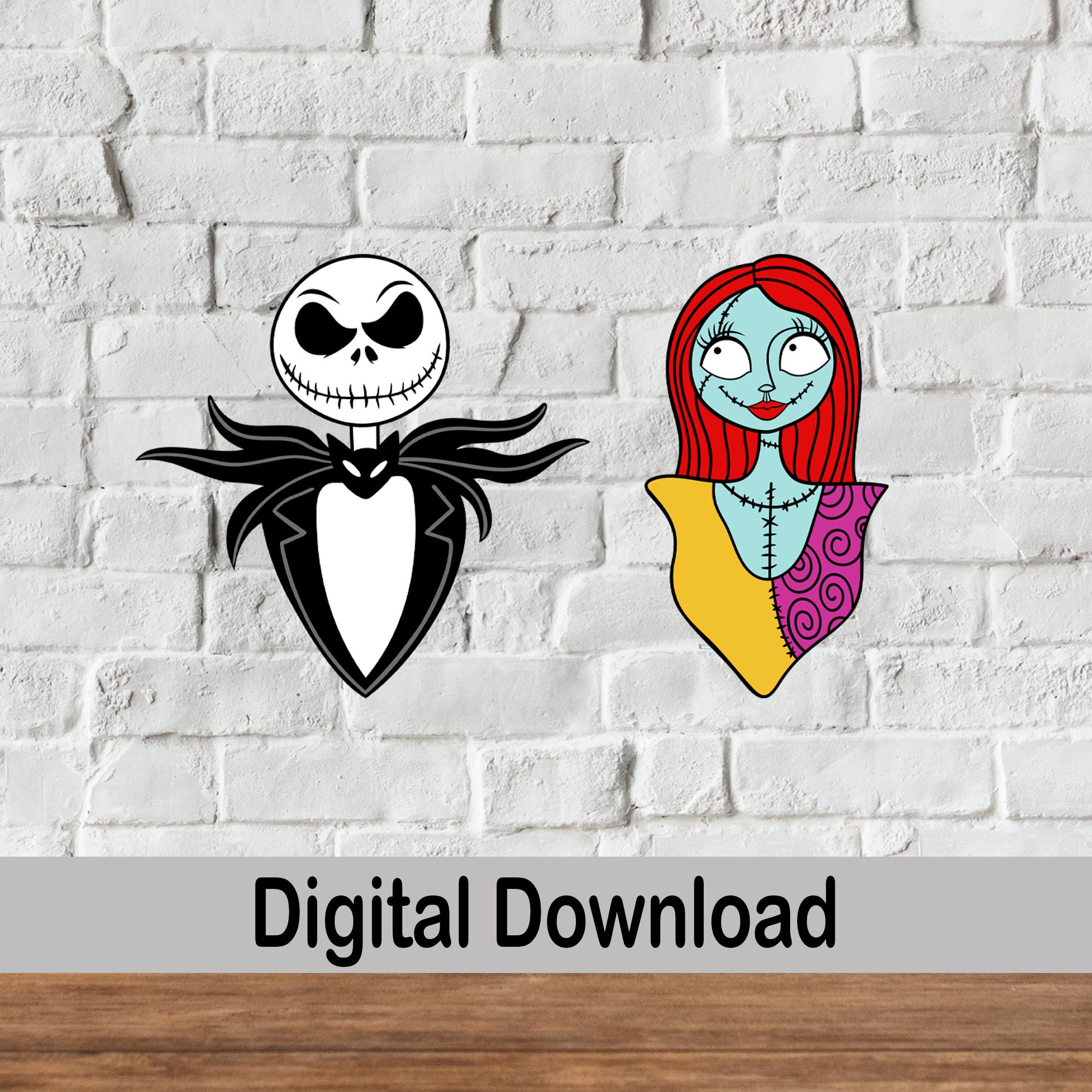 Jack and Sally Svg Halloween Svg Jack Skellington Svg - Etsy