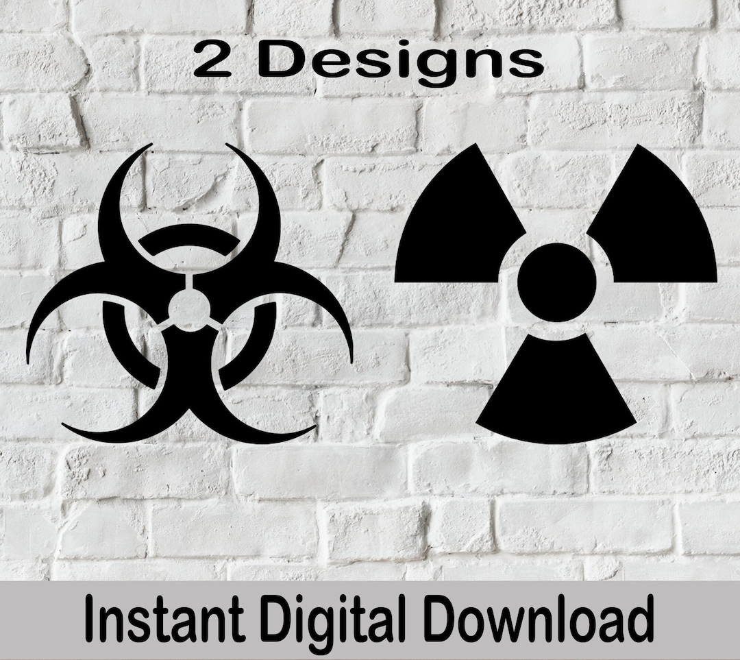 Biohazard Symbol Svg, Biohazard Warning, Warning Sign, Radioactive Svg ...