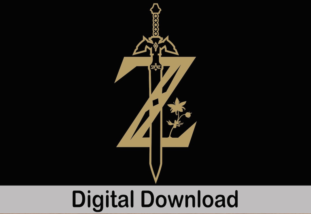 The Z Sword, Links Sword Vector Image, 1 Single Layer, Cricut File. - Etsy