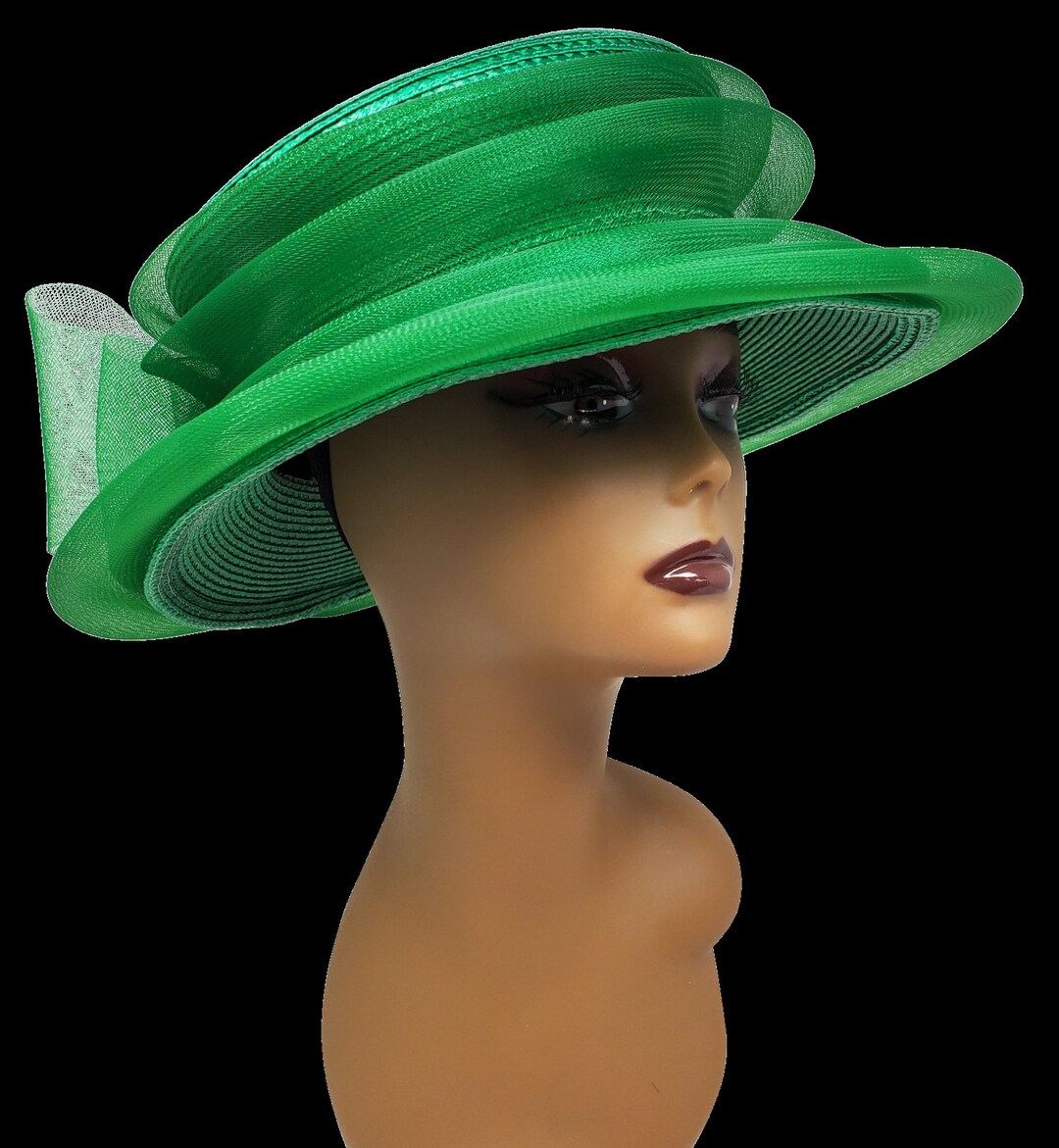 New Fancy Dress Hat Church Hat Derby Hat Straw Hat Wedding Hat - Etsy