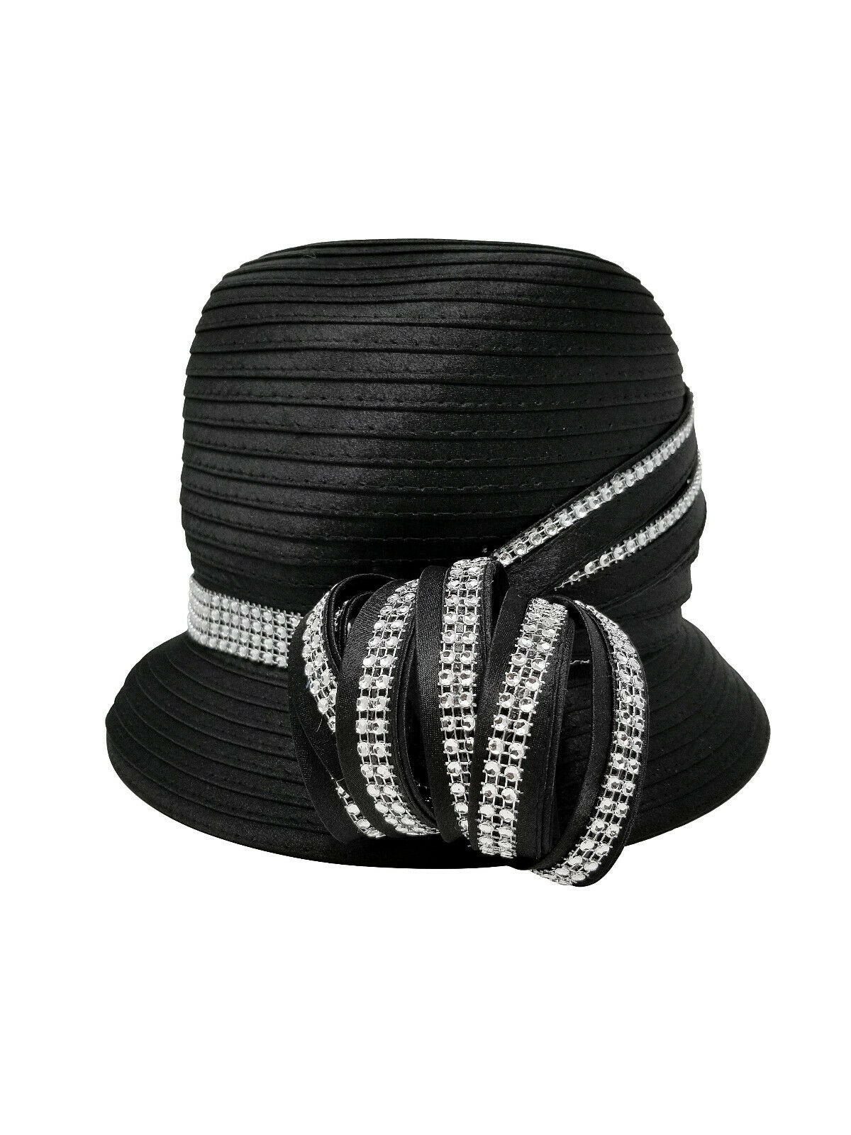 New Fancy Dress Hat Church Hat Derby Hat Satin Hat Wedding Hat Party ...