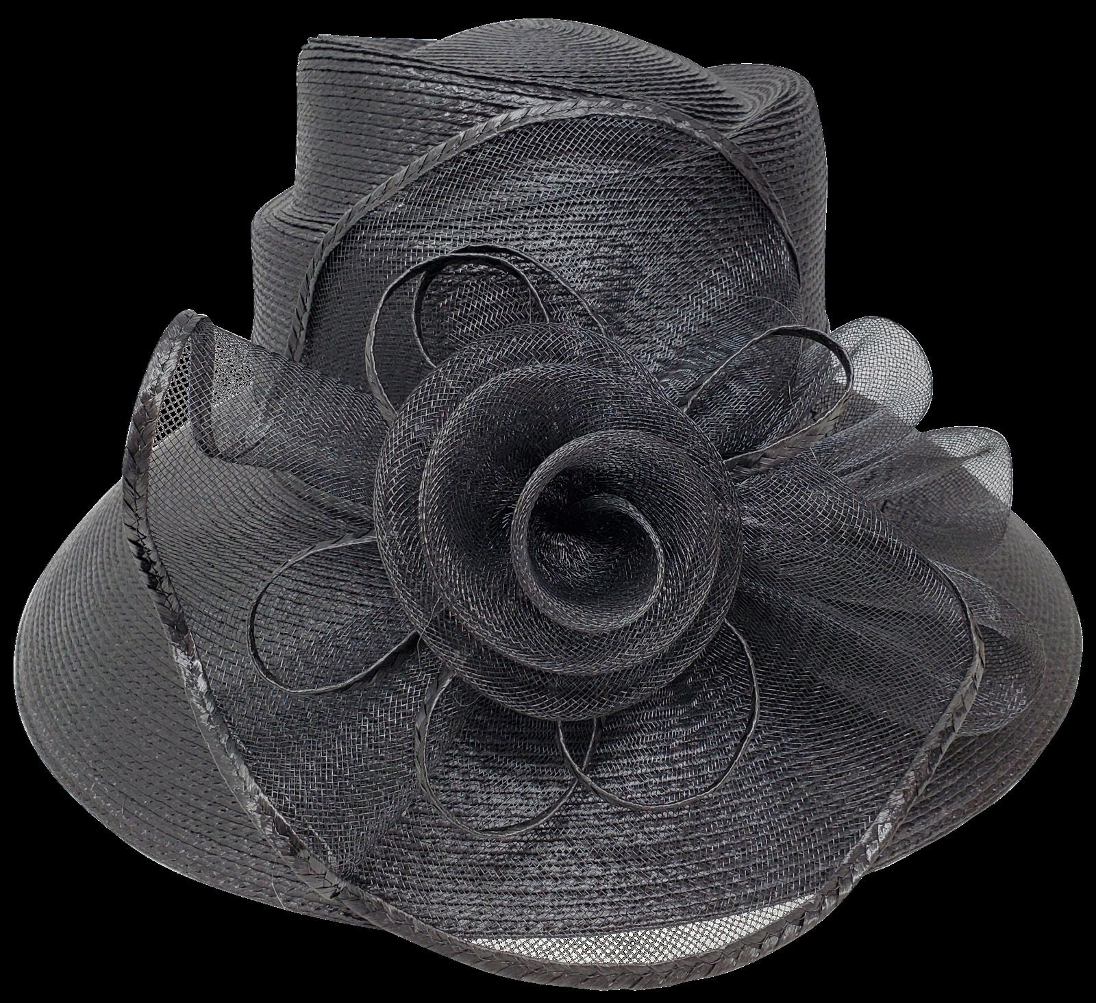 New Fancy Dress Hat Church Hat Derby Hat Straw Hat Wedding Hat Party ...