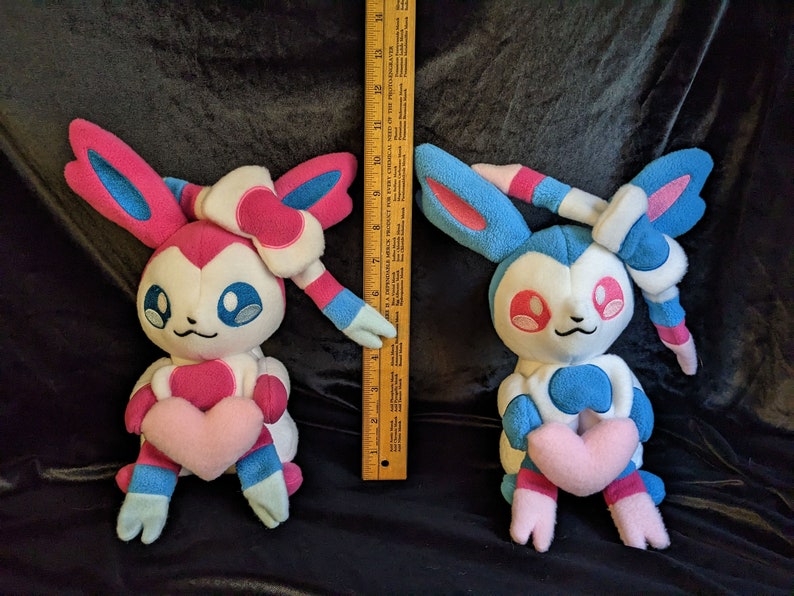 Made to Order - Heart Holding Sylveon and Shiny Sylveon | Unique ...