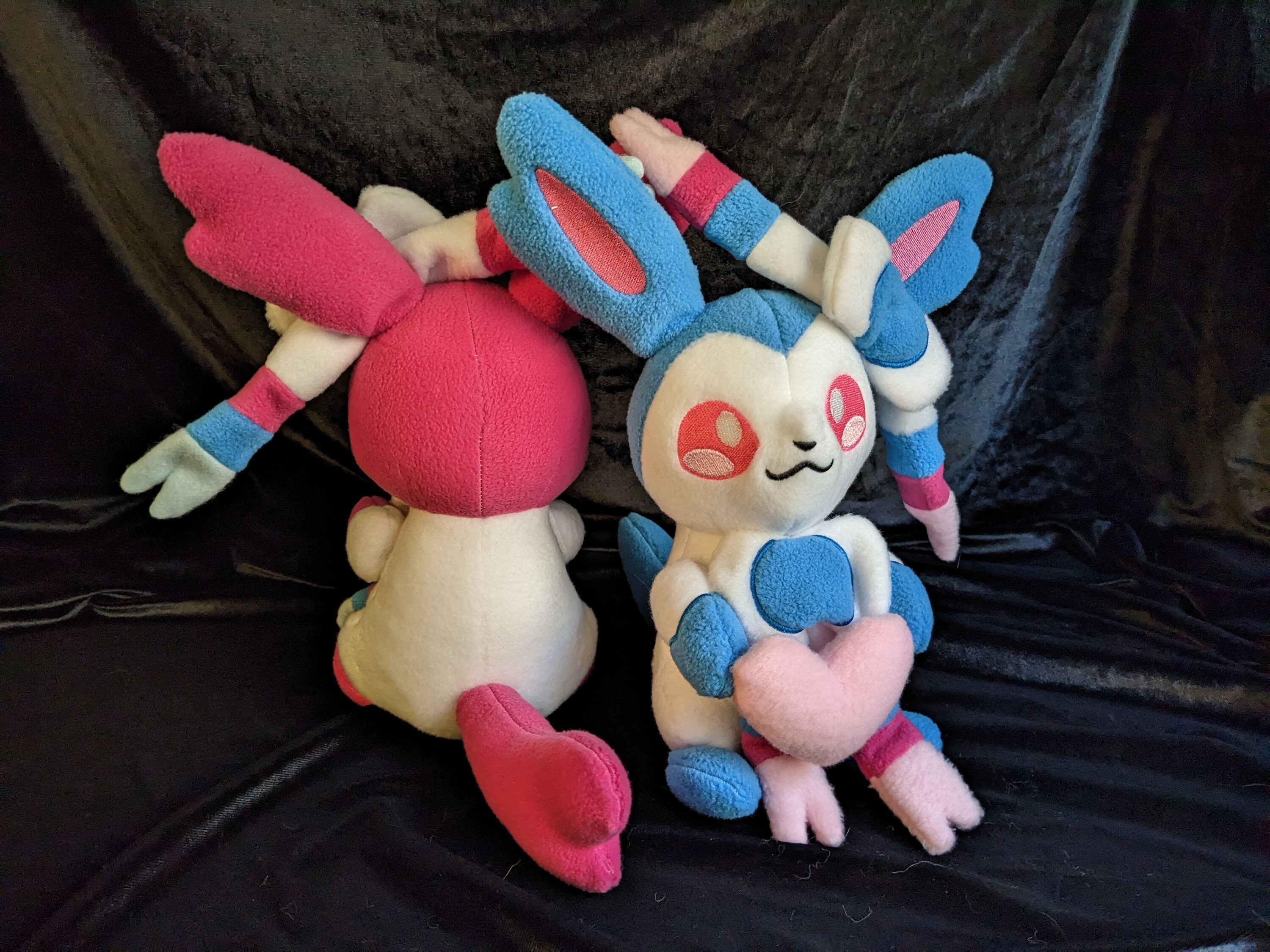 Made to Order - Heart Holding Sylveon and Shiny Sylveon | Unique ...