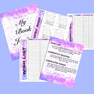 My Book Journal - Etsy UK
