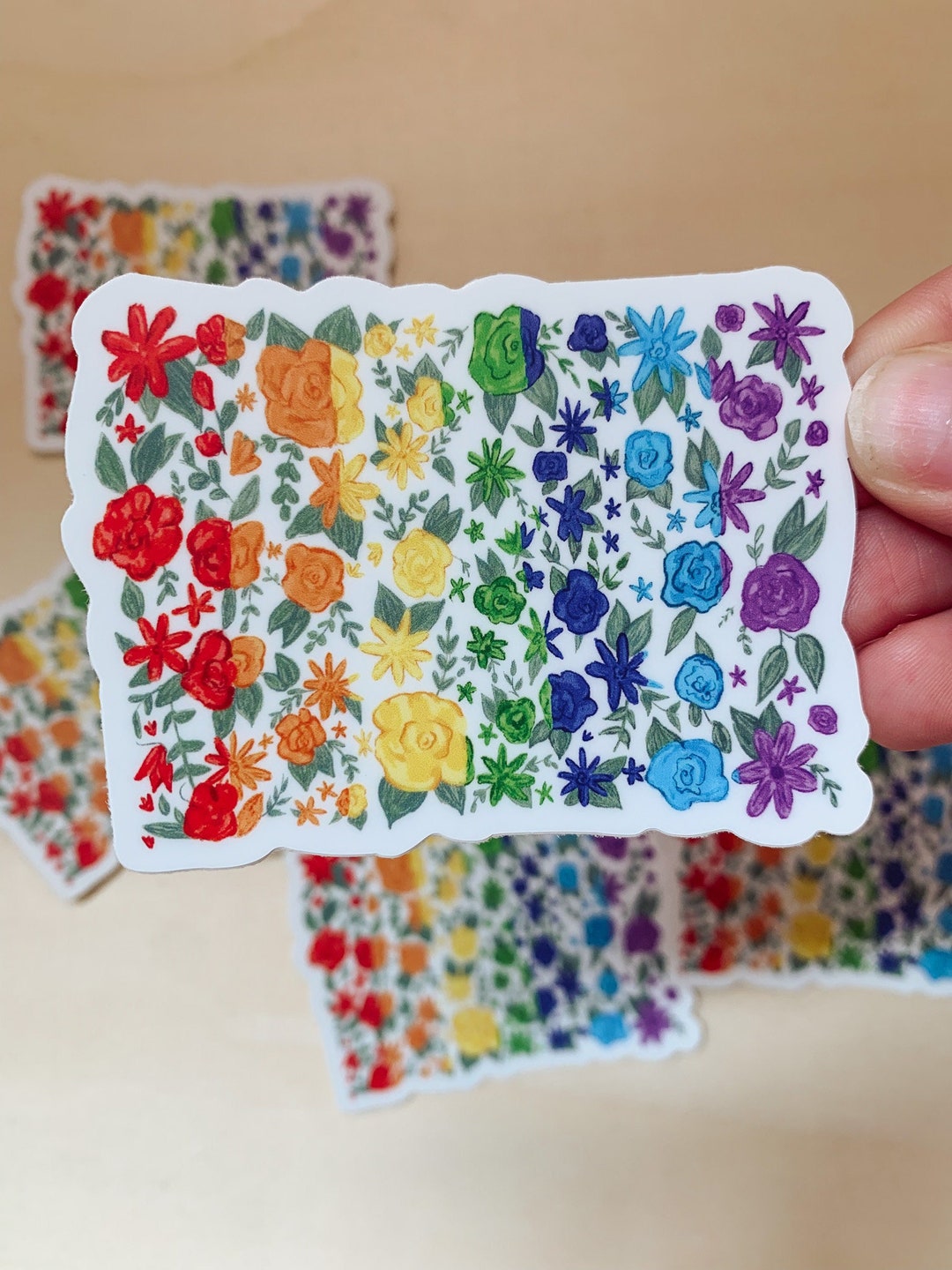 Pride Sticker - LGBTQ+ - Inclusive Sticker - Gay Pride Flag - Etsy