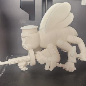 Navy Sea Bee Paintable 3D Model. - Etsy