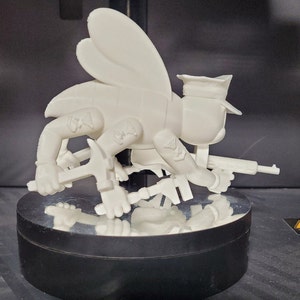 Paintable-navy Seabee( 8 Point) 3D Printed Model (small) - Etsy