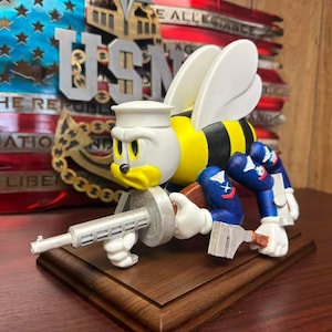 Navy Sea Bee Paintable 3D Model. - Etsy