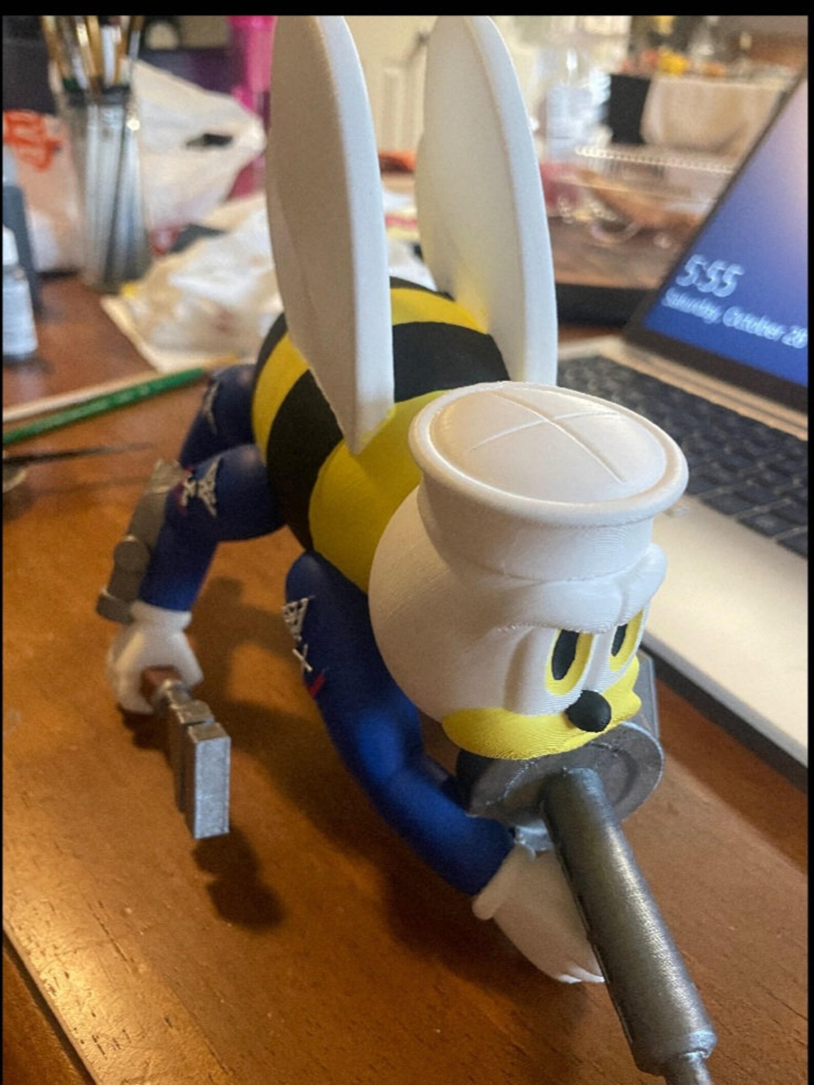 Navy Sea Bee Paintable 3D Model. - Etsy