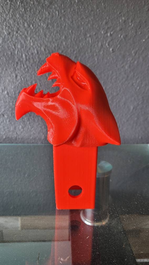 3D Hellcat 2'' Hitch Receiver Cover-paintable - Etsy