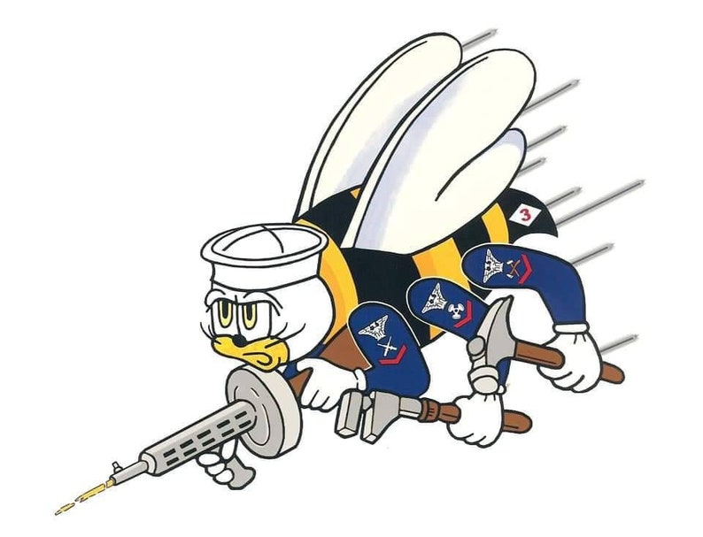 Paintable-navy Seabee 3D Printed Model small - Etsy