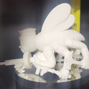 Paintable-navy Seabee 3D Printed Model (small) - Etsy